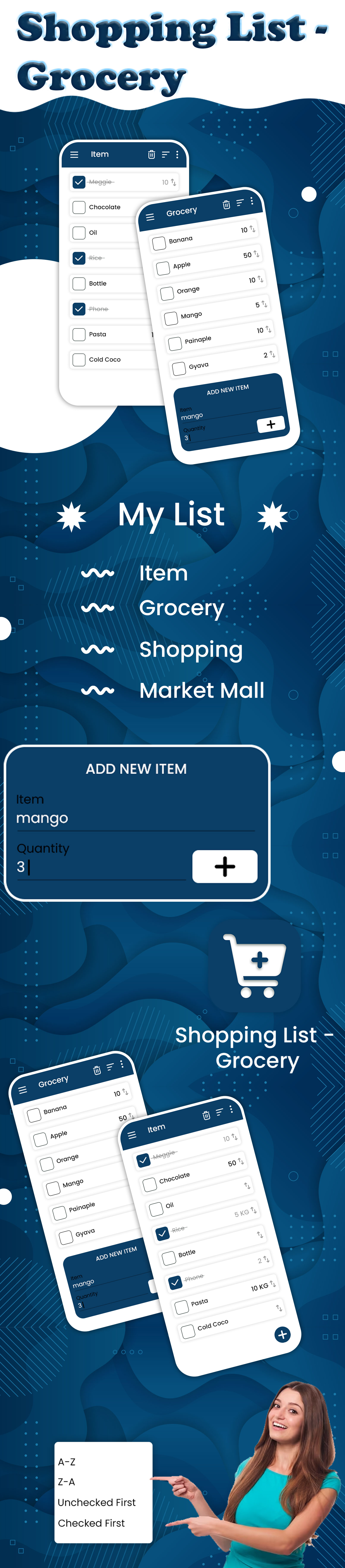 Grocery Shopping List - Android App Template by Elveeinfotech | Codester Grocery Shopping List - Android App Template by Elveeinfotech | Codester
